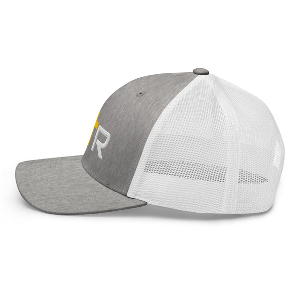 RtR (Rapture Ready) Cross Heather Grey/White White/Yellow Embroidered ...